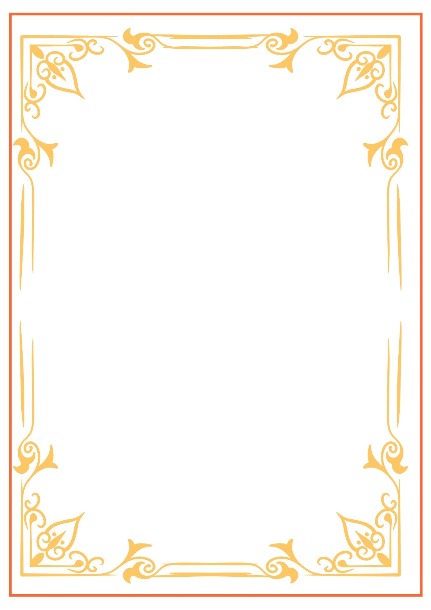 100+ Stunning School Project Front Page Border Designs /Ideas for ...